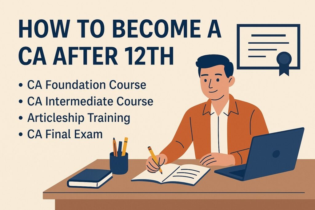 How to Become a CA After 12th - Edugrad